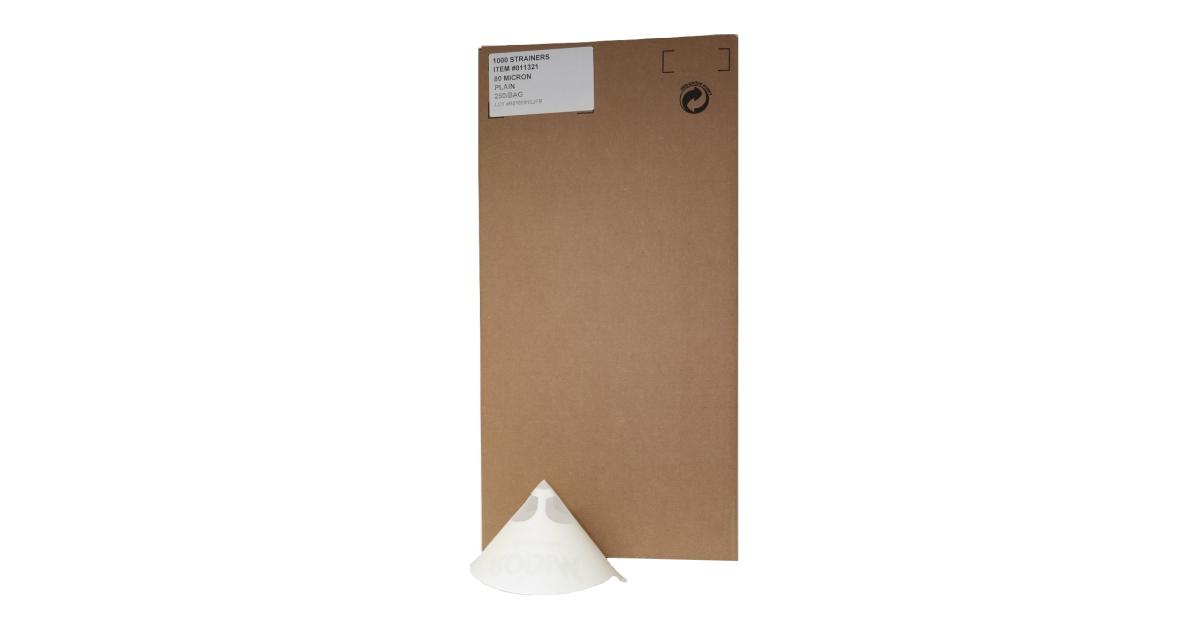 Gerson paint strainers nylon, 80 micron, white mesh, plain box | I.N.P ...