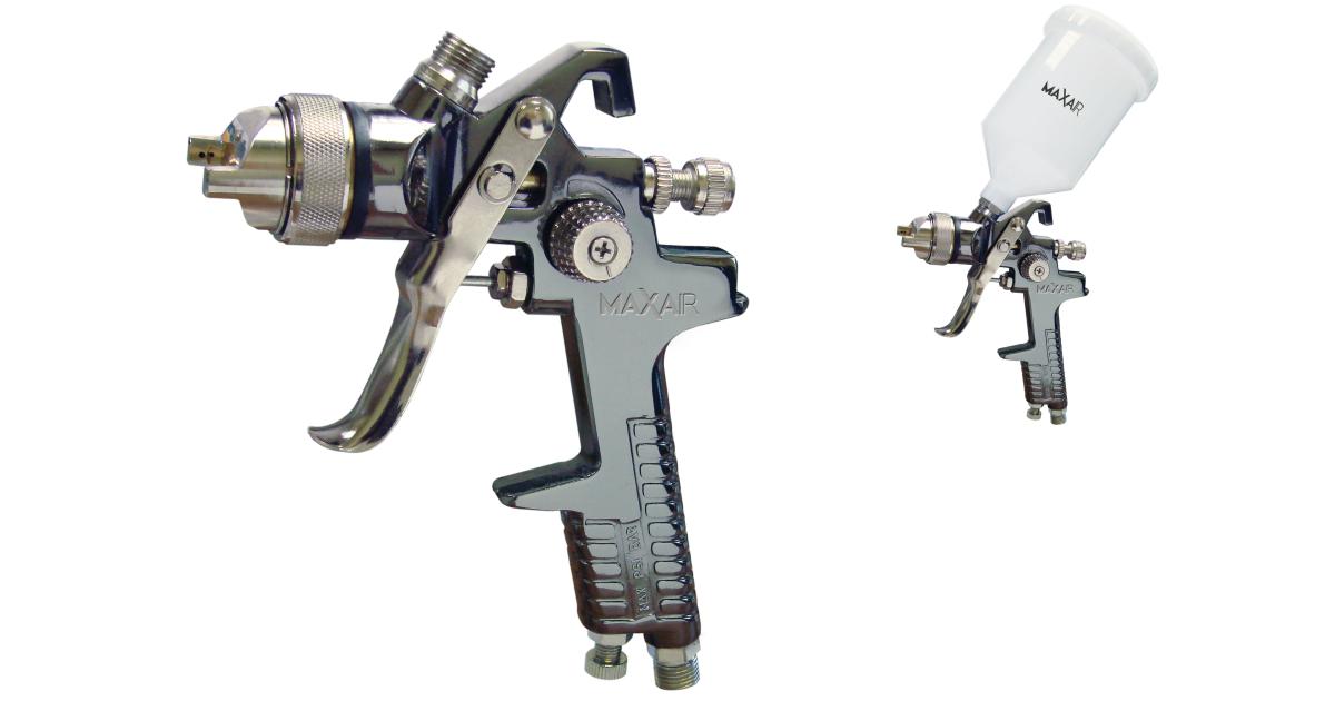 MaxAir HVLP gravity spray-gun | I.N.P. Quality B.V.